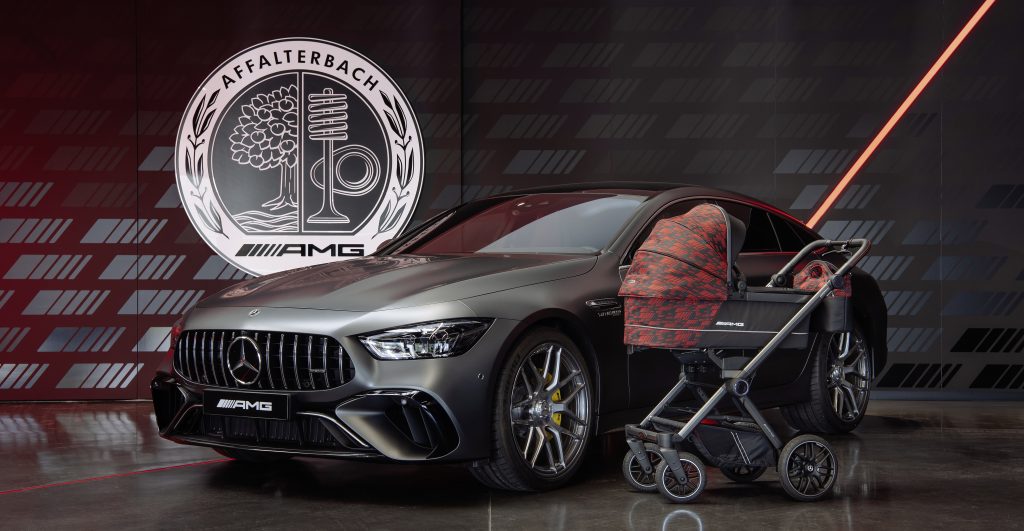 Nouvelle Edition limitée AMG GT poussette Hartan