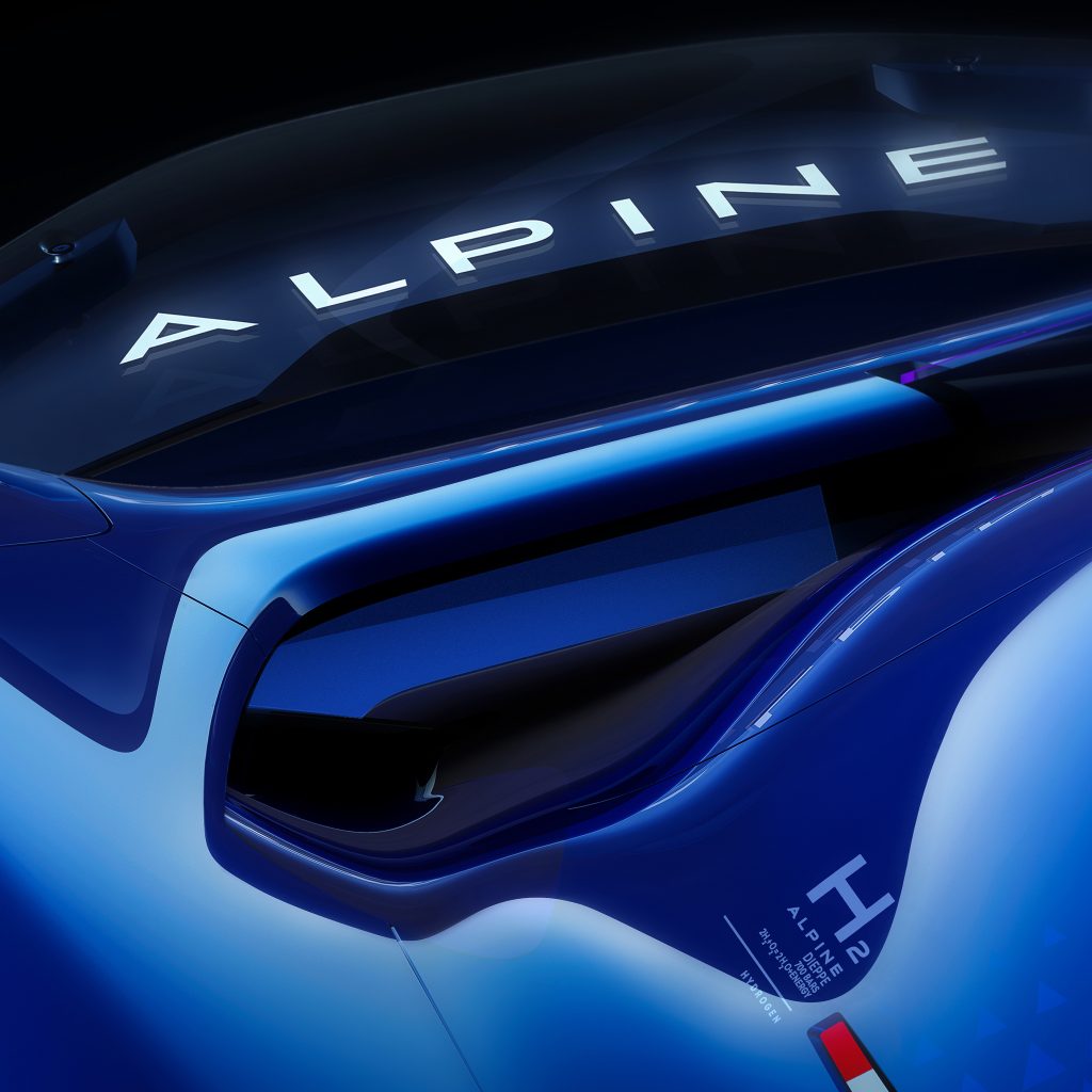 Nouveau concept car Alpine Alpenglow R-DAM qui annonce la future ...