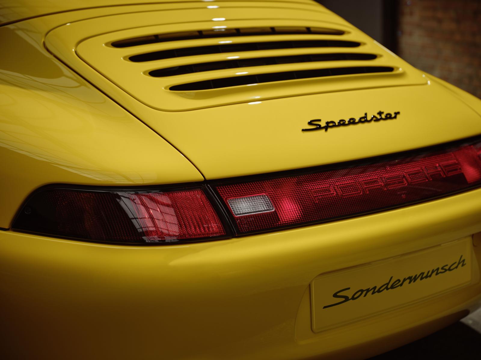 Nouvelle Porsche 911 Speedster Sonderwunsch Factory One-Off type 993